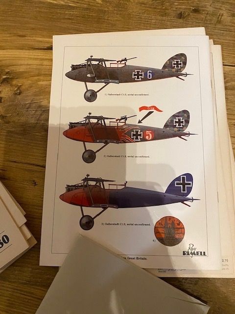 BUCH ENG HALBERSTADT CL.II WWI WINDSOCK DATAFILE 27 (Gebraucht) in MÜHLEDORF/SO für CHF 8.3 ...