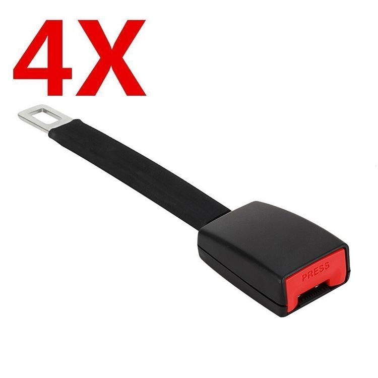 4x Auto Gurtadapter Gurtschnalle 25cm (Neu (gemäss Beschreibung)) in ...