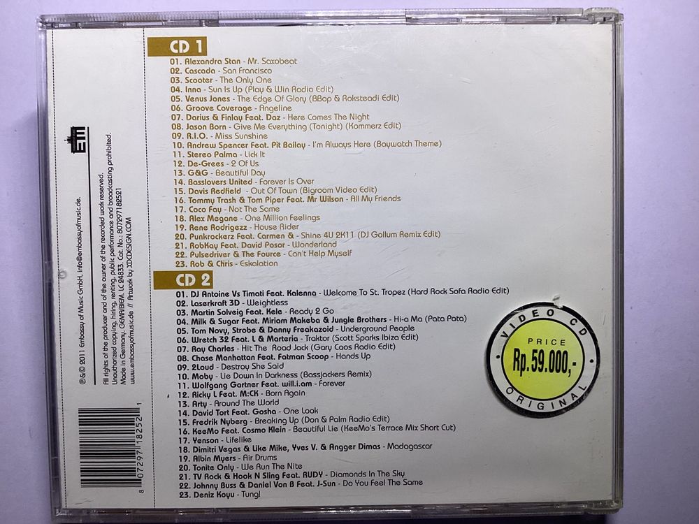 2CD Various – Club Rotation 50 | Kaufen auf Ricardo