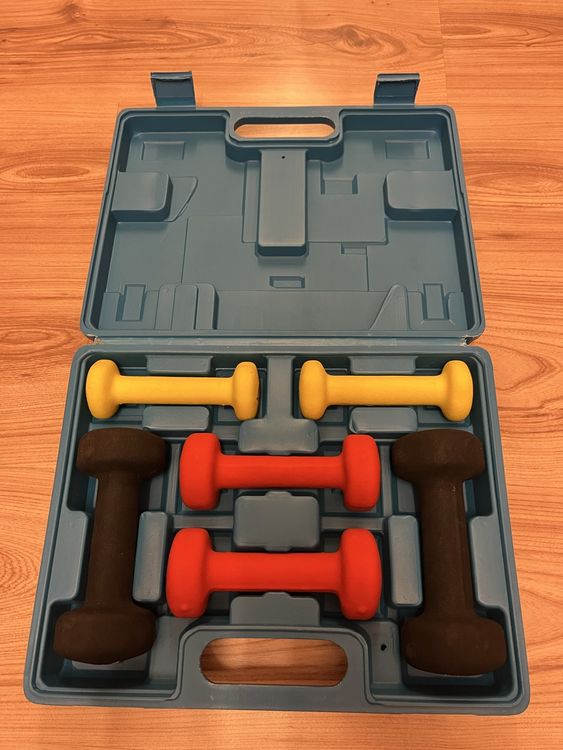 Hantelset AndyHug 2x 1.5kg / 1kg / 0.5kg neu/ungebrauch (Neu (gemäss Beschreibung)) in Niederwil ...