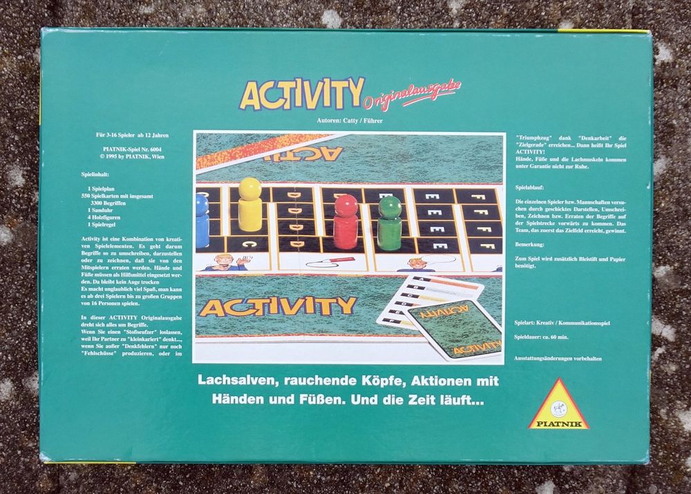Spiel Activity Original (Piatnik) | Kaufen auf Ricardo