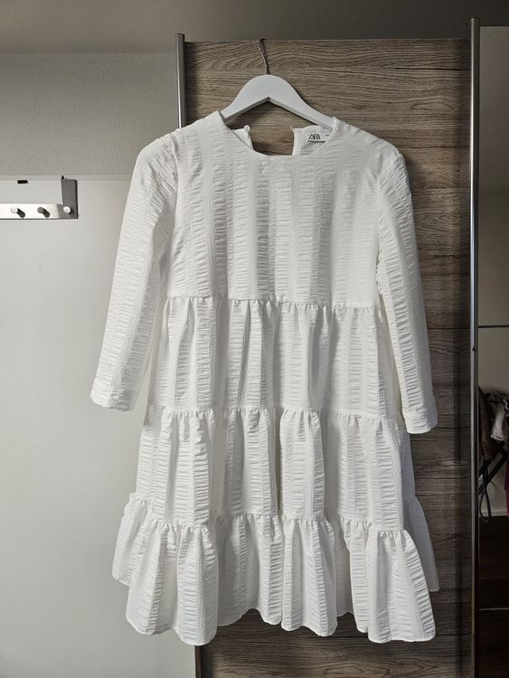 Zara Kleid Weiss Gr. M - Perfekt für den Sommer! (Gebraucht) in ...