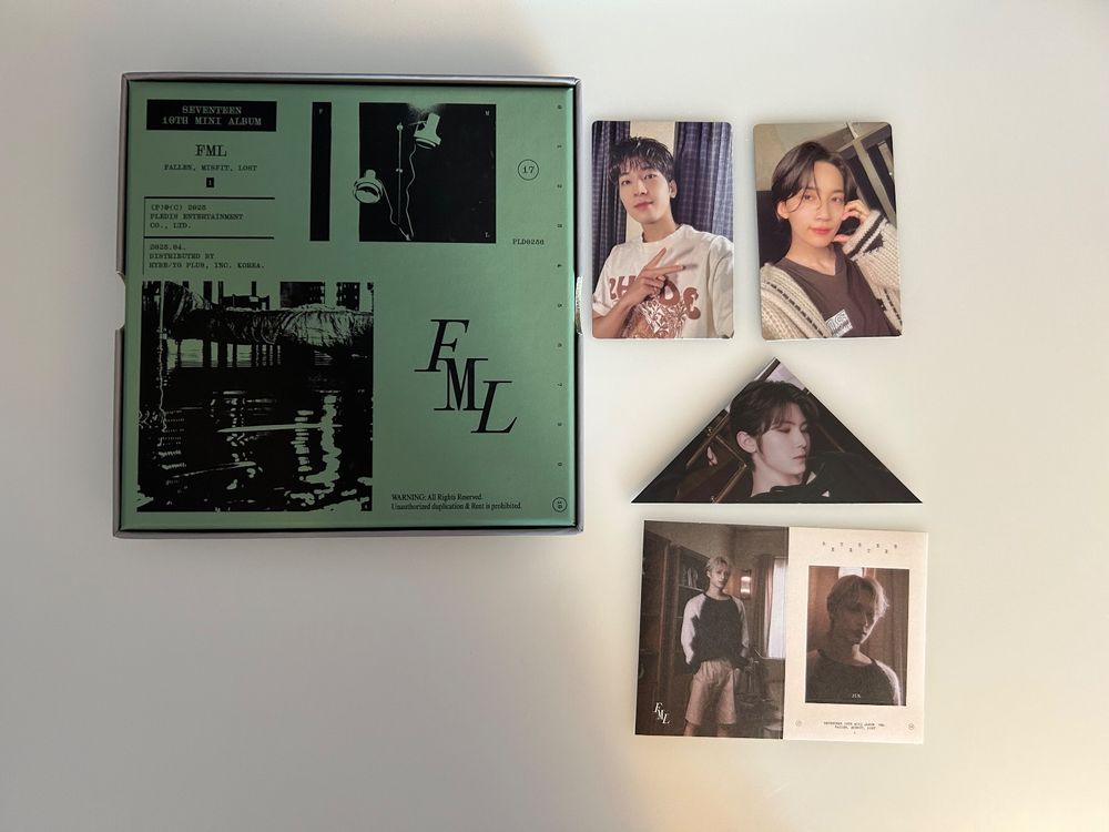 Seventeen fml fallen, misfit, lost ver album, kpop (Gebraucht) in ...