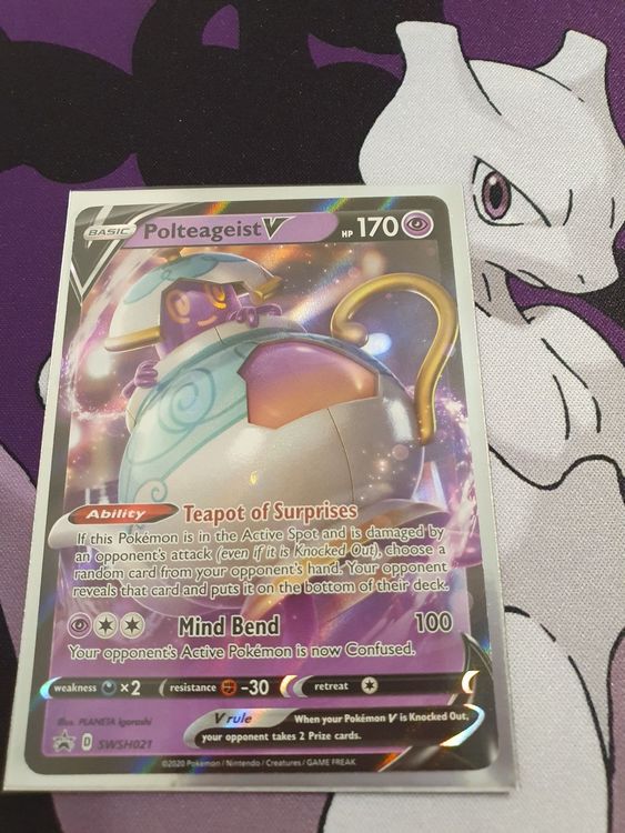 Polteageist V (SWSH 021) / Pokemon (Gebraucht) in Bülach für CHF 4.9 ...