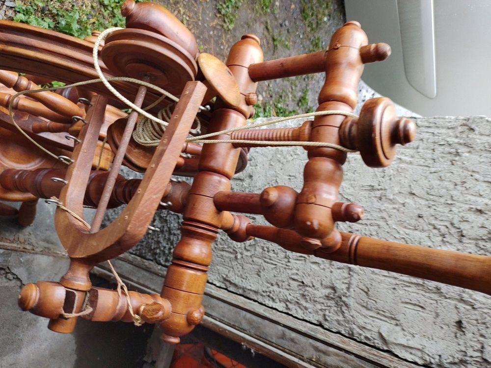 Altes Vintage Spinnrad | Kaufen auf Ricardo
