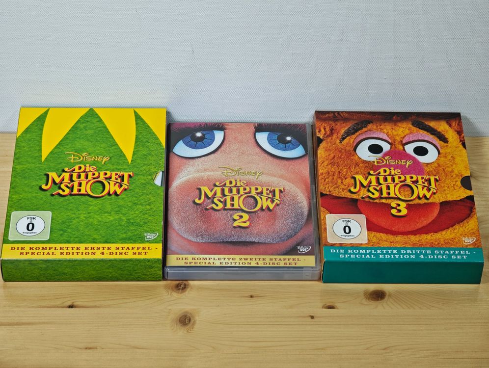 DVD Sammlung: Die Muppet Show, Komplette Staffel 1, 2 & 3 | Kaufen auf ...