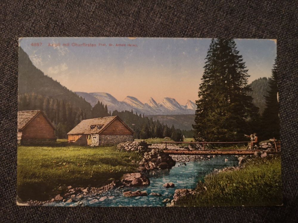 Aelpli mit Churfirsten, Toggenburg, SG | Kaufen auf Ricardo