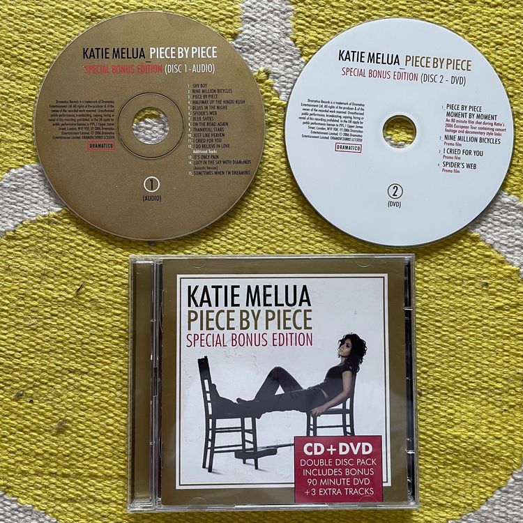 THE KATIE MELUA-1CD+1DVD PIECE BY PIECE SPECIAL EDITION (Gebraucht) in ...