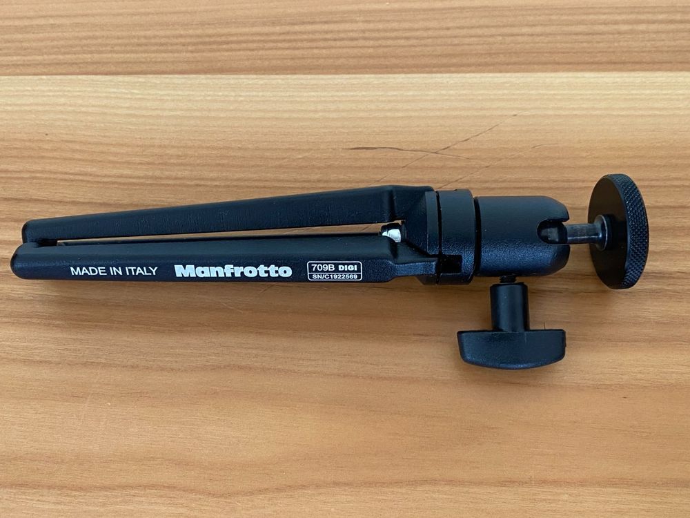 Manfrotto MA 709B Tischstativ mit Kugelkopf (Gebraucht) in Samstagern ...