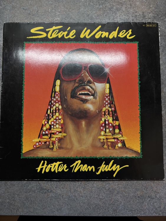Stevie Wonder - Hotter Than July (Vinyl) (Gebraucht) in Niedergampel ...