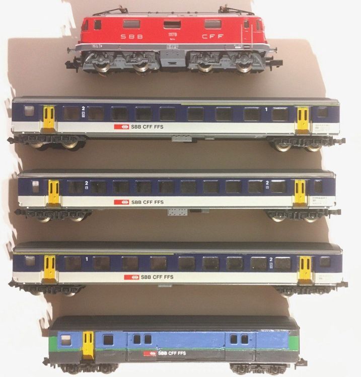 SBB Regionalzug mit Arnold Re 4/4 II | Kaufen auf Ricardo