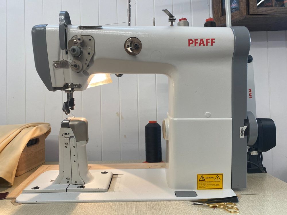 Schuhmacher Säulennähmaschine Pfaff 491, Servomotor Efka | Kaufen auf Ricardo