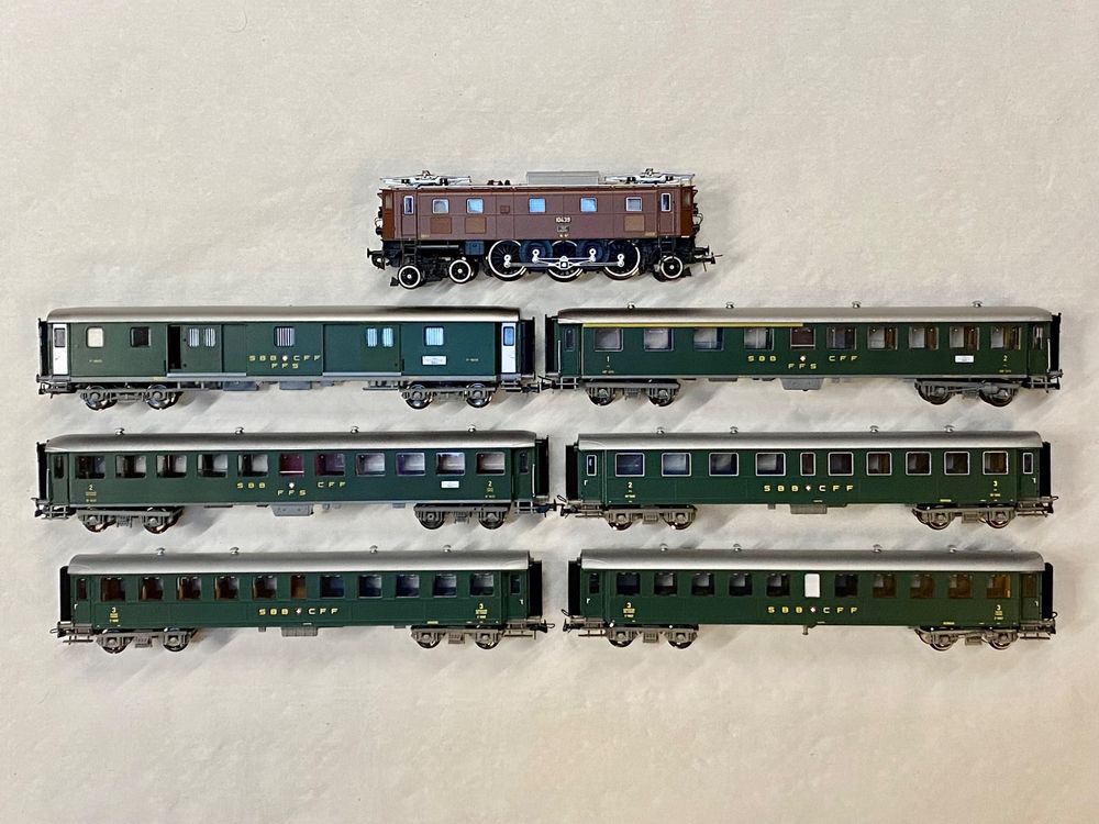 Roco/Fleischmann (H0 GS) SBB Historischer Reisezug Ep. III | Kaufen auf ...