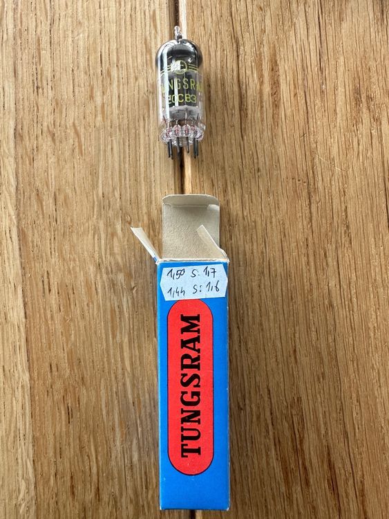 4 x VALVOLE TUNGSRAM ECC83 SELEZIONATE | Kaufen auf Ricardo