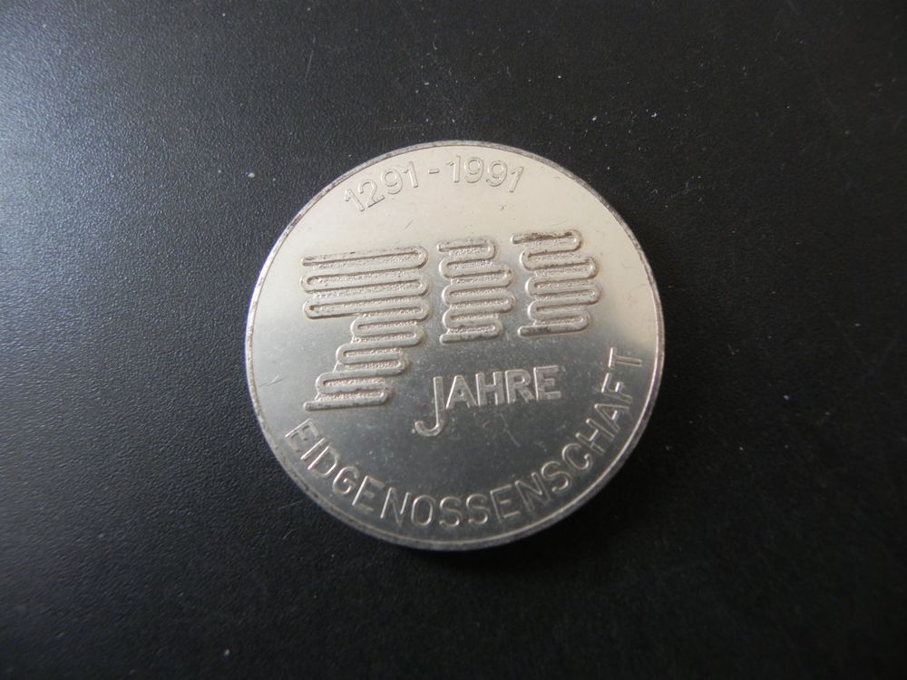 Medaille 700 Jahre Eidgenossenschaft 1291 - 1991 | Kaufen auf Ricardo
