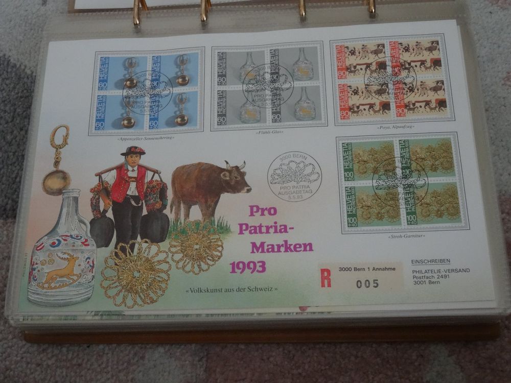 FDC 1993 Pro Patria LUXUSBRIEF (Gebraucht) in Olten für CHF 5 – mit Lieferung auf Ricardo kaufen