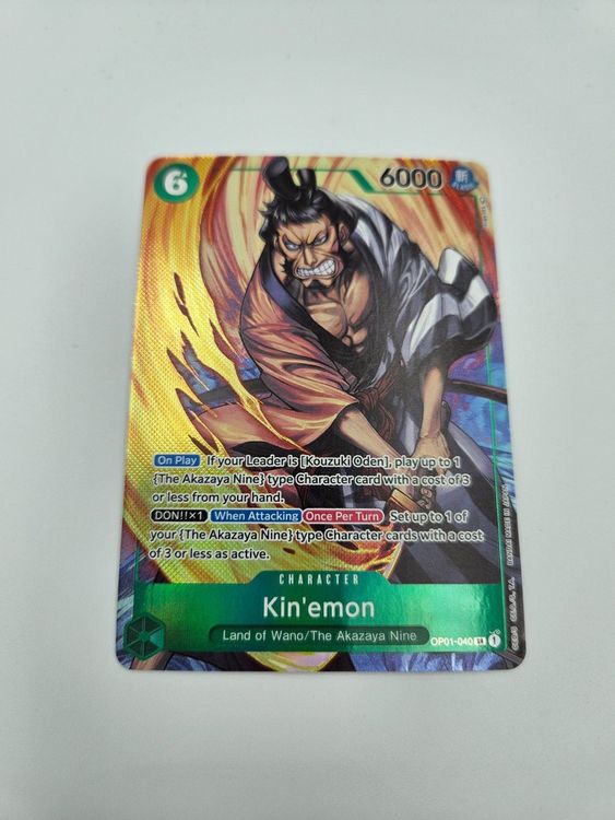 Kin'emon (OP01-040) - Alternate Art (Neu (gemäss Beschreibung)) in ...