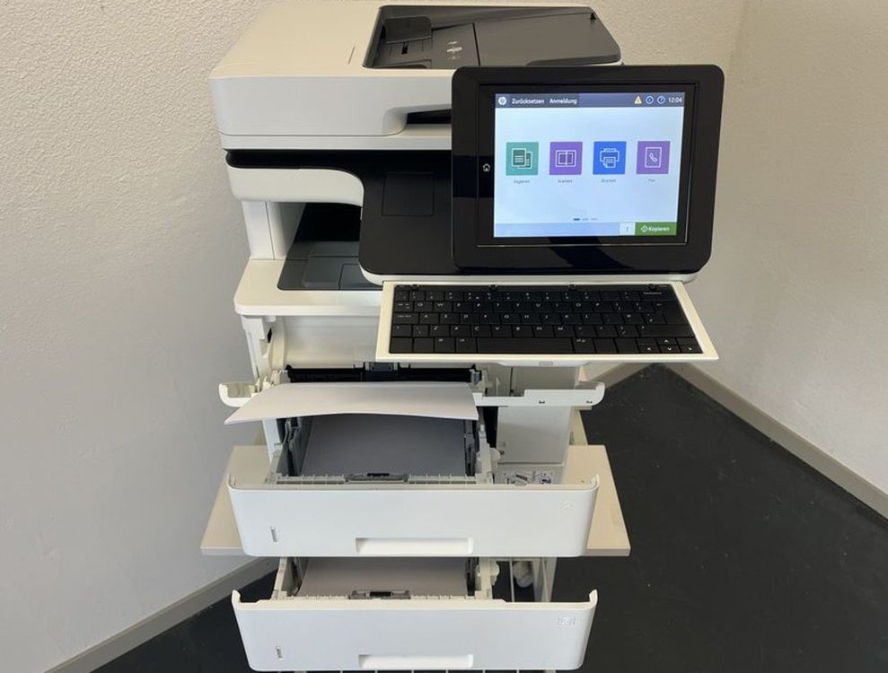 HP LaserJet Enterprise Flow MFP M527c, Top A4 MFP, wie neu (Gebraucht ...