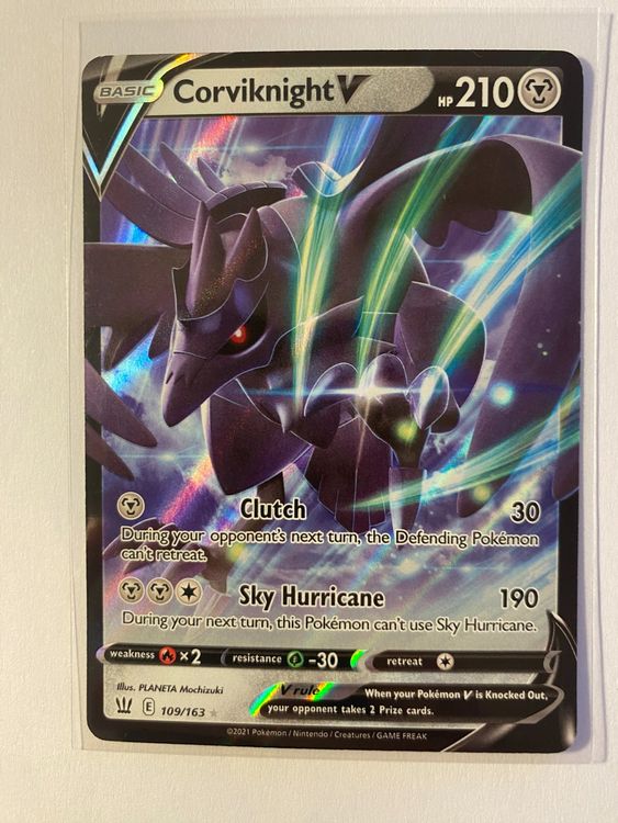 Pokemon Corviknight V 109/163 Battle Styles EN (Neu (gemäss ...