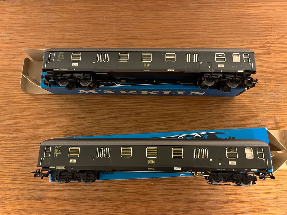 Märklin 4026 D-Zug-Wagen Gepäckwagen 2x guter Zustand (Gebraucht) in ...