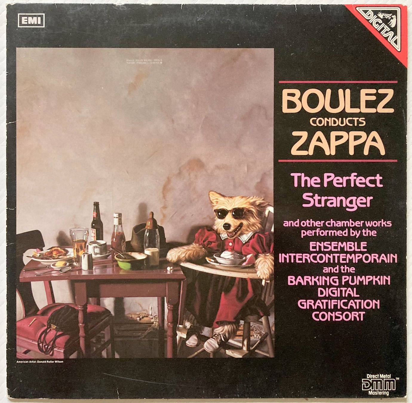 FRANK ZAPPA / BOULEZ CONDUCT ZAPPA - THE PERFECT STRANGER (Gebraucht ...