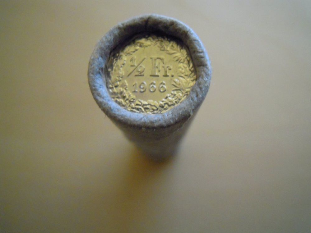 50 Rp. 1966 Orig.Rolle Top (Neu (gemäss Beschreibung)) in Kriegstetten für CHF 99 – mit ...