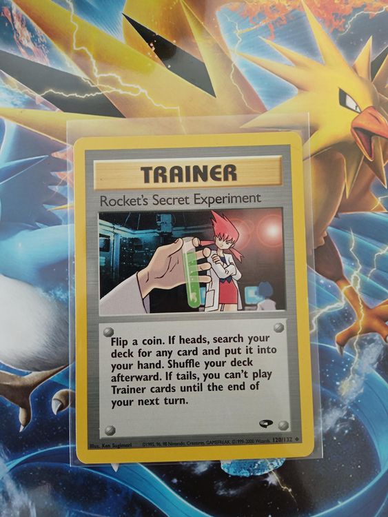 Rocket's Secret Experiment - Vintage Pokémon TCG Karte (Gebraucht) in ...