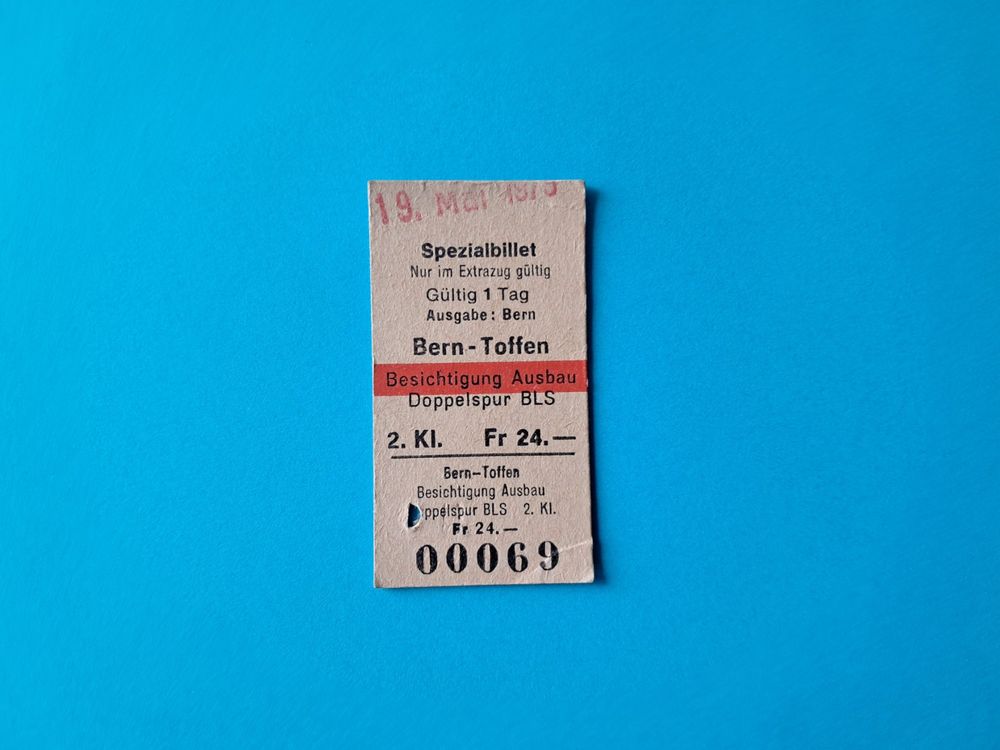 Billette SBB Edmonson (Gebraucht) in Spiez für CHF 10 – mit Lieferung ...