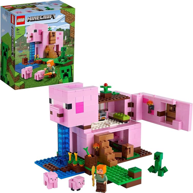 Vollständiges Lego Minecraft-Set "das Schweinehaus" (21170) (Gebraucht) in Münchenstein für CHF ...