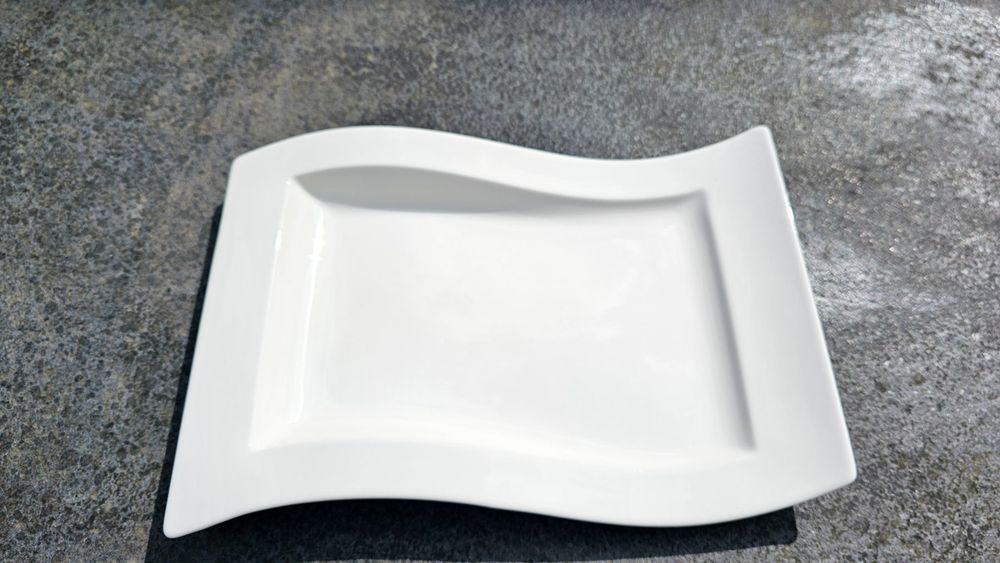 8 Assiettes Villeroy Bosch Waves - rectangulaire - neuves (Neu und ...