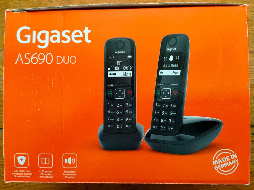 Gigaset AS690 Duo (Neu (gemäss Beschreibung)) in Rümlang für CHF 48 ...