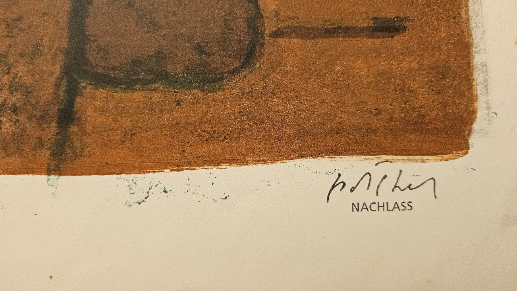 Hans Potthof Original Lithografie épreuve d'artiste 90x63cm (Gebraucht ...