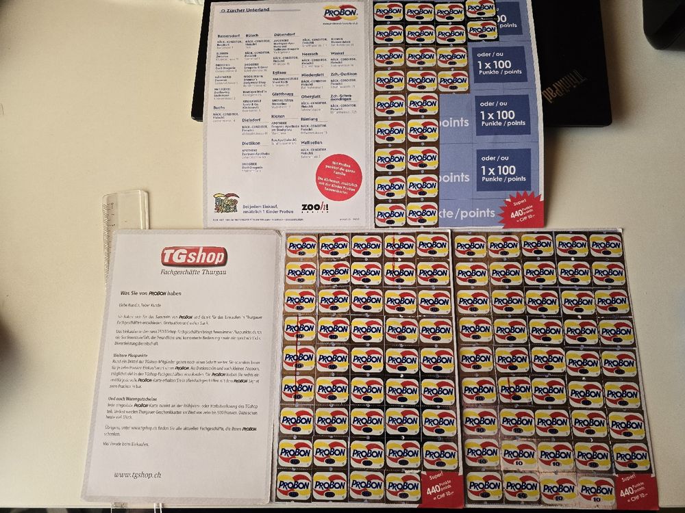 PROBON 2 x 440 Punkte + 1 x 240 Punkte (Neu (gemäss Beschreibung)) in ...