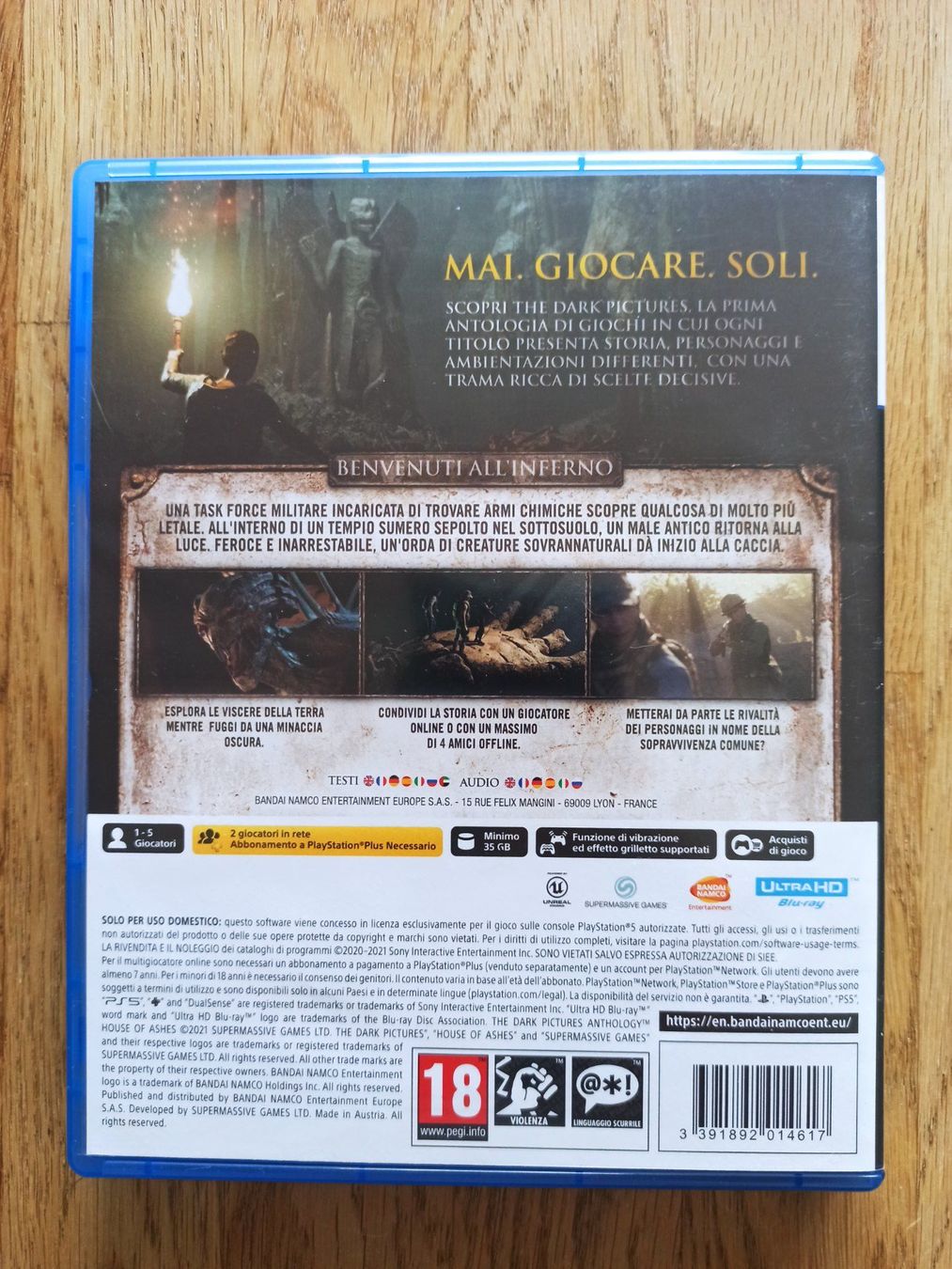 The Dark Pictures Anthology - House of Ashes PS5 (Gebraucht) in ...