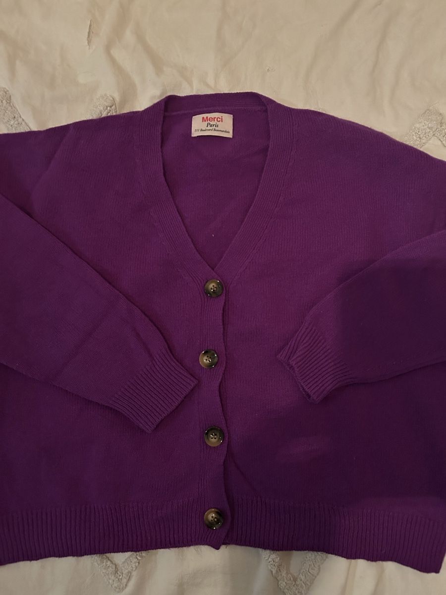 Cardigan du concept store « Merci Paris » en laine, t. M (D'occasion) à ...