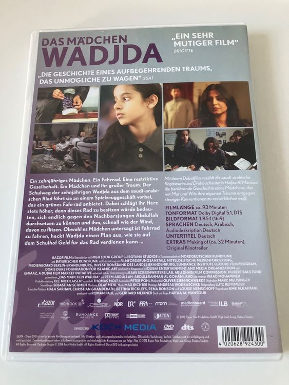 Das Mädchen Wadjda - Dvd | Kaufen auf Ricardo