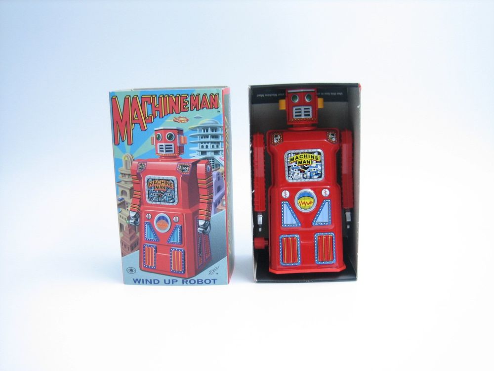Vintage Machineman Wind Up Robot Japan Masudaya 1997 | Kaufen auf Ricardo