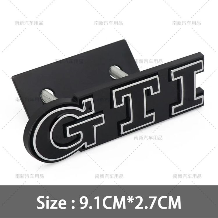 NEU 3D Metall GTI Emblem für Autogrill - Logo Badge (Neu und ...
