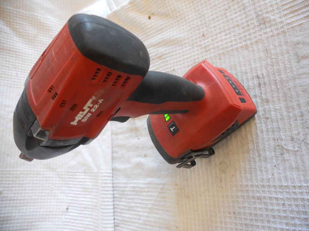 Akku Schlagschrauber Maschine Hilti SIW 22-A mit Akku 2.6 Ah (Gebraucht ...