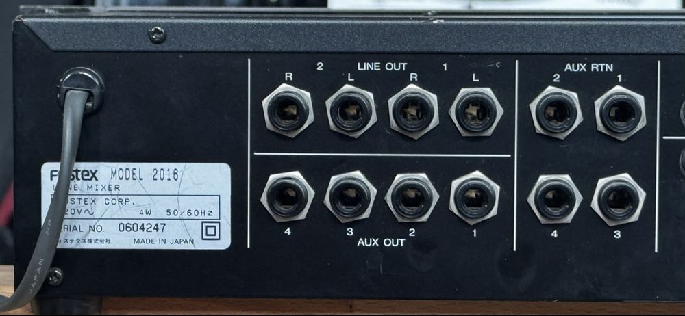 Fostex Model 2016 Line Mixer (Gebraucht) in Gunzwil für CHF 190 – mit ...