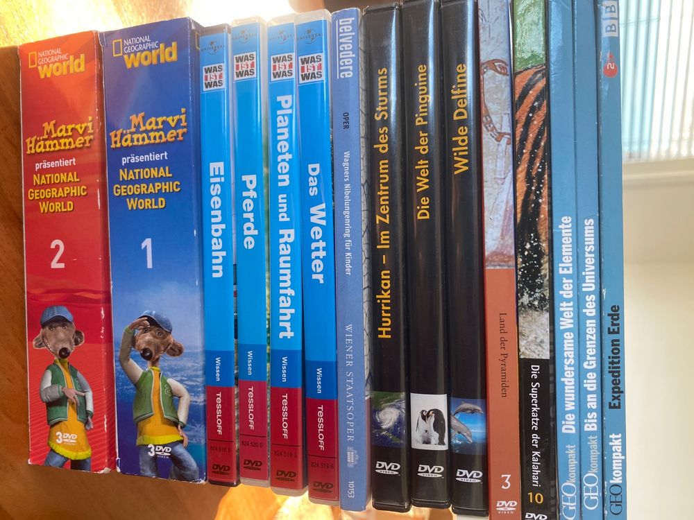 19 Wissens-DVDs für Kinder, GEO, Was ist was und vieles mehr (Gebraucht ...
