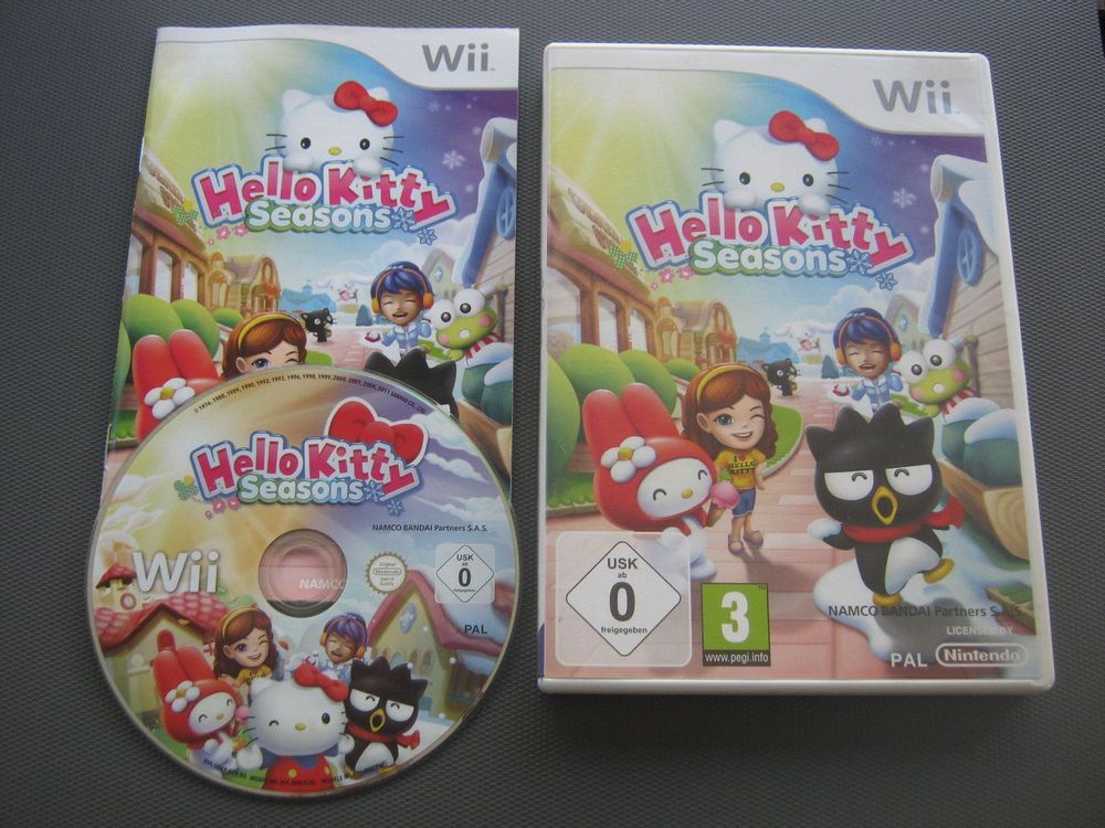 HELLO KITTY SEASONS für NINTENDO WII (Gebraucht) in St.Gallen für CHF 8 ...