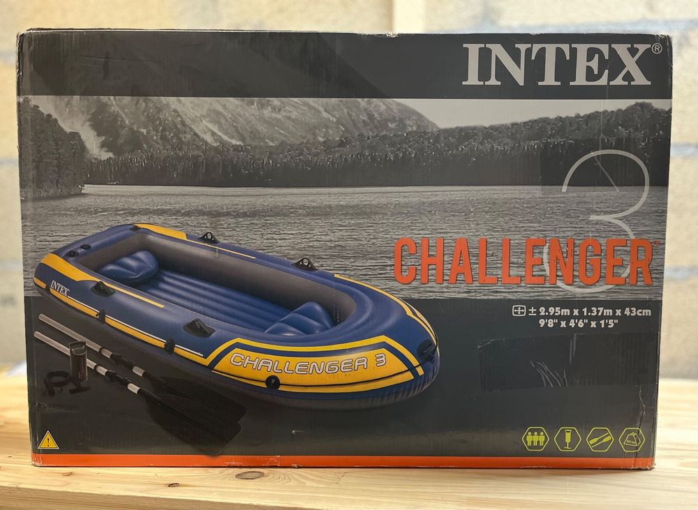 Bateau pneumatique - Intex Challenger 3 | Kaufen auf Ricardo