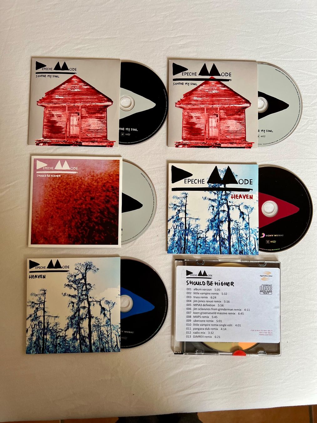 Depeche Mode div. CD Singles von Delta Machine (Gebraucht) in ...