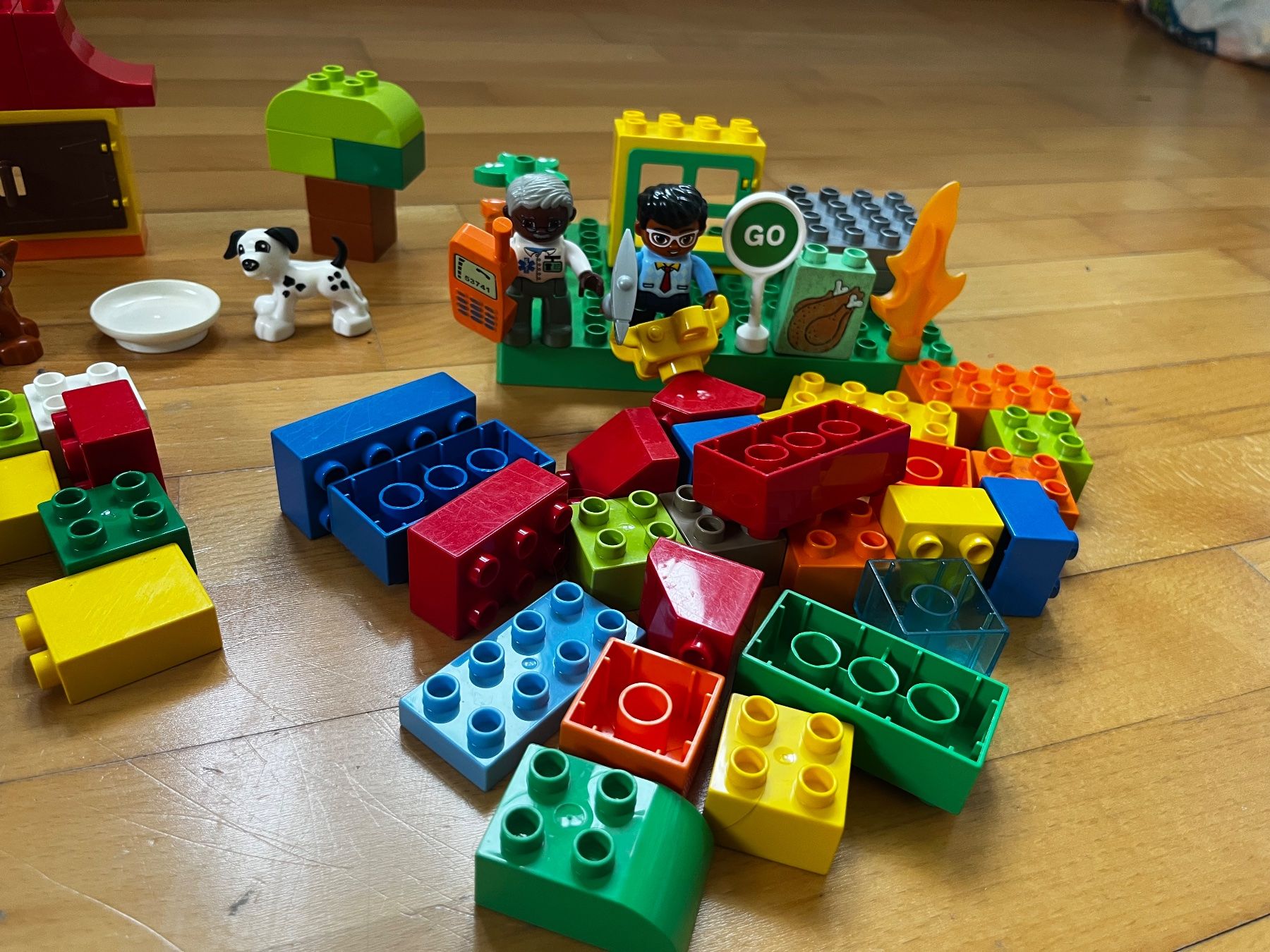 LEGO® DUPLO® Brick Box 4624 + Figuren und viele Bausteine (Gebraucht ...