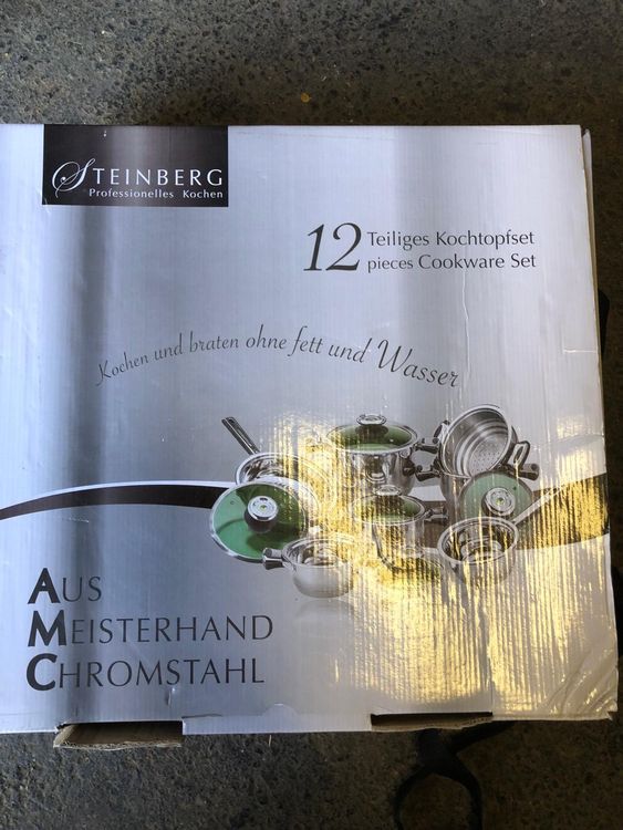NEUES 12-teiliges Kochtopfset - für PROFIS!!! (Neu und originalverpackt) in Adliswil für CHF 120 ...