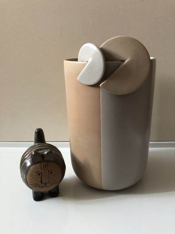 Lisa Larson - Rare et magnifique vase Ice-Cream - Rosenthal (Neuf (Voir ...
