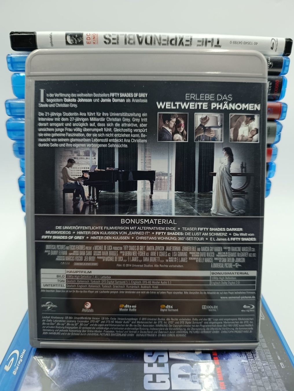 Fifty Shades of Grey Blu-Ray DVD (Gebraucht) in Wil SG für CHF 4.6 ...