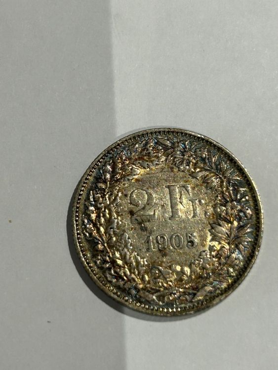 2 Francs 1905 TTB SSS stehende Helvetia ab 1Fr. | Kaufen auf Ricardo