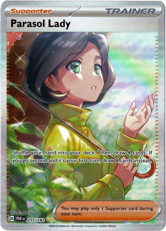 Pokemon Paradox Rift Parasol Lady Schirmdame SIR 255/182 (Gebraucht) in ...